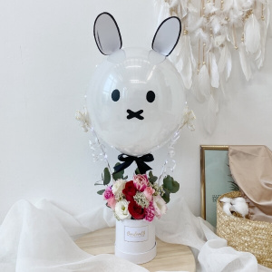3D Miffy Inspired Hot Air Balloon | BearloonSG